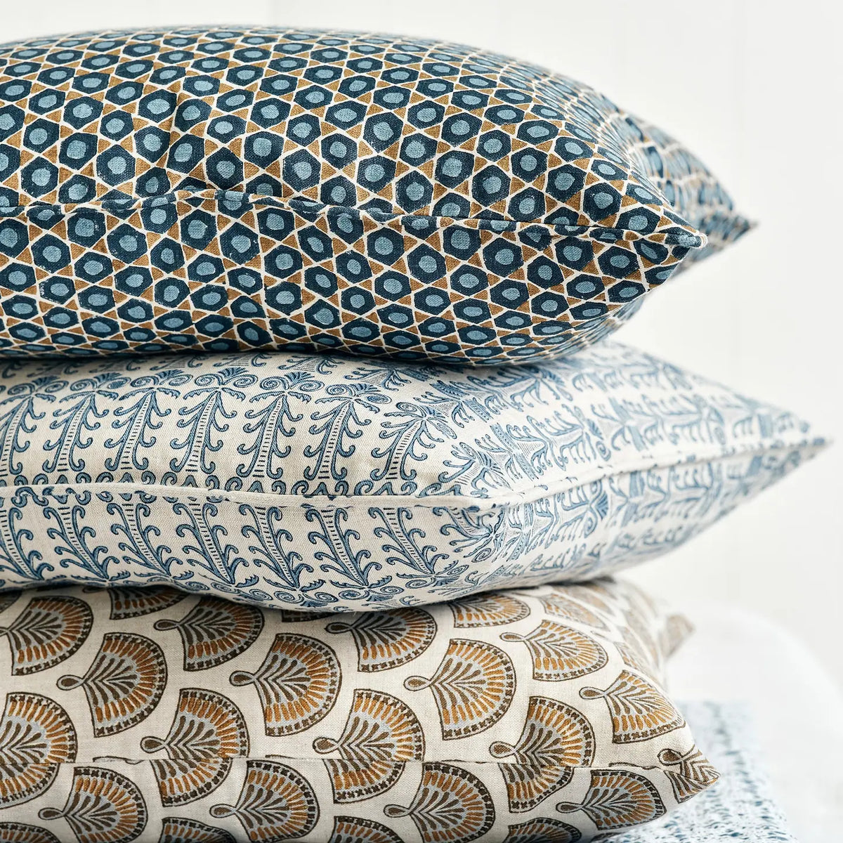 Santorini Azure Pillow – Salte